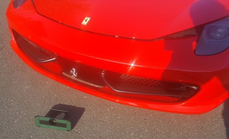 'Ferrari 458' Reg Plate Bracket - Precision Engineering, Power ...